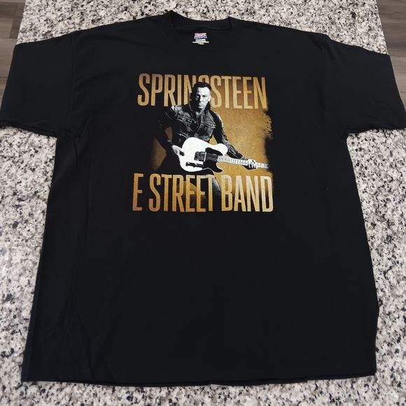 Hanes | Shirts | Bruce Springsteen Black Concert Tshirt | Poshmark